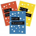 Star Teacher Cards (Printable) – Bambino Goodies – the Store